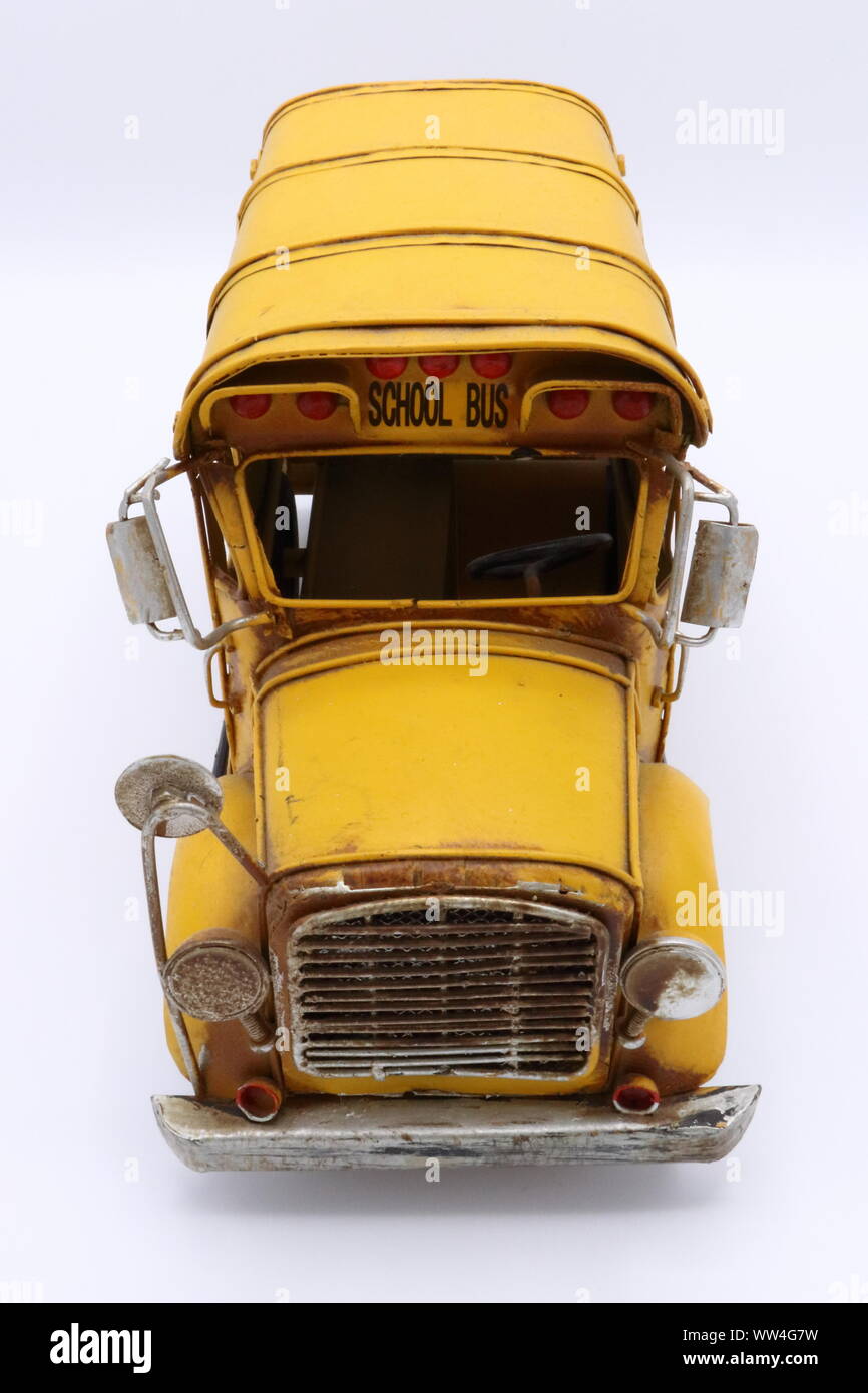 Model yellow school bus hi-res stock photography and images - Alamy