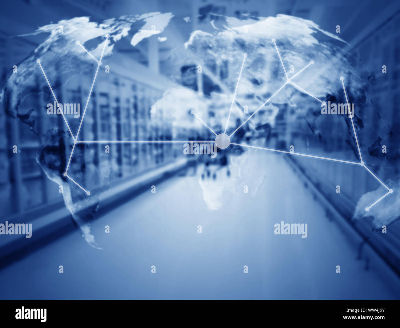 Import export world map by product hi-res stock photography and images ...