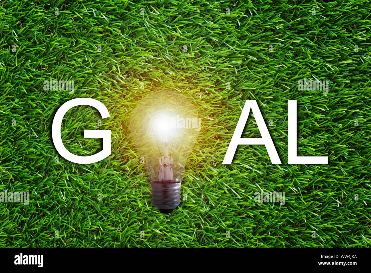 Business target and goal concept, marketing strategy and planning ...