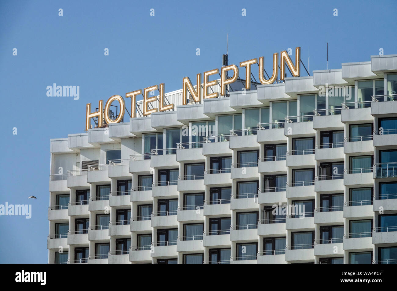 Germany Warnemunde Hotel Neptun Stock Photo - Alamy