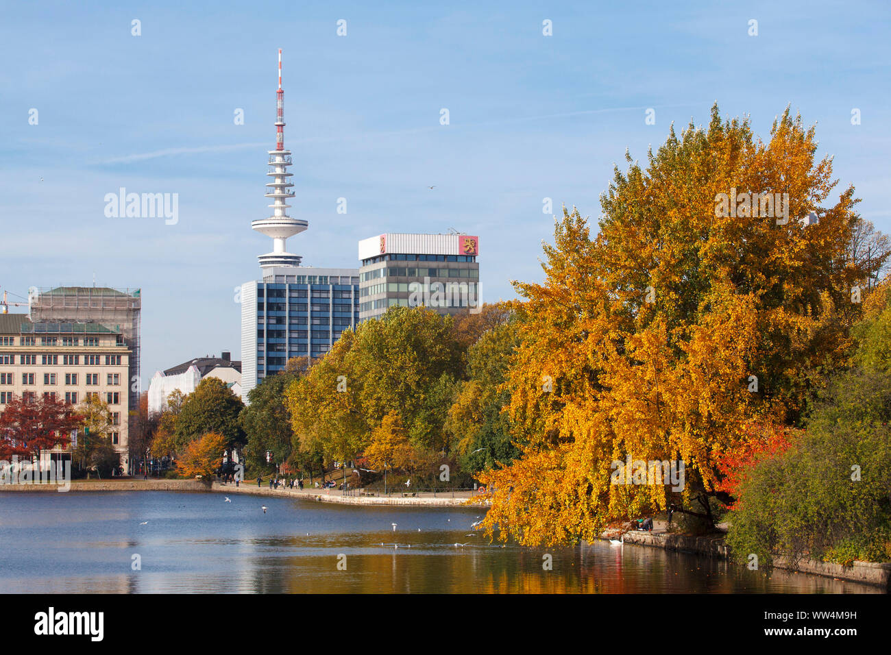 Alster tower hi-res stock photography and images - Alamy