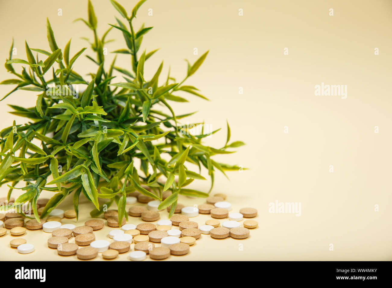 A photo of different medical tablets and pills Stock Photo - Alamy