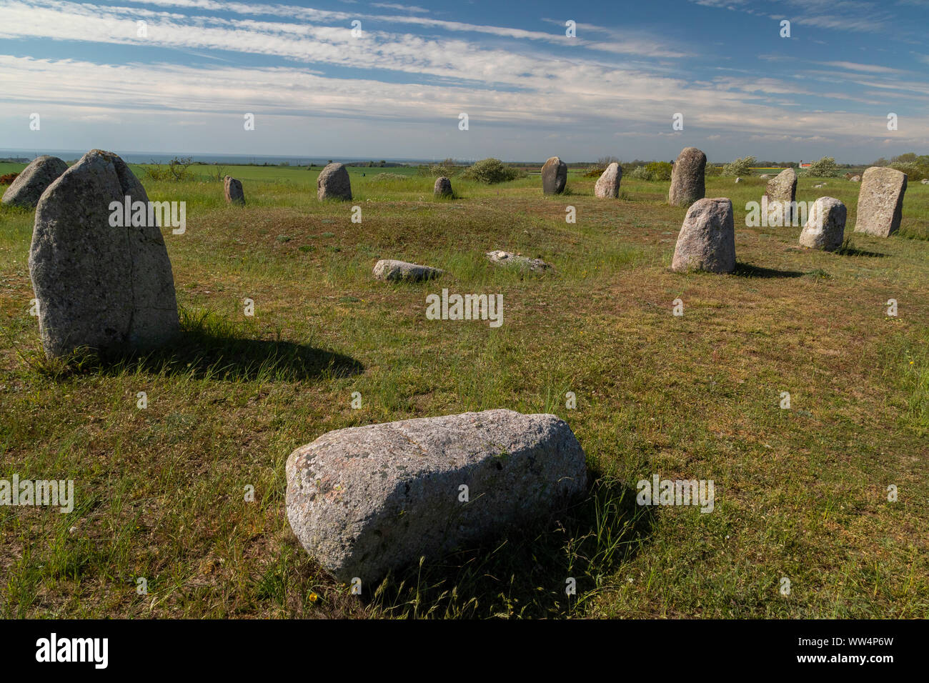 Grave stones in field hi-res stock photography and images - Alamy