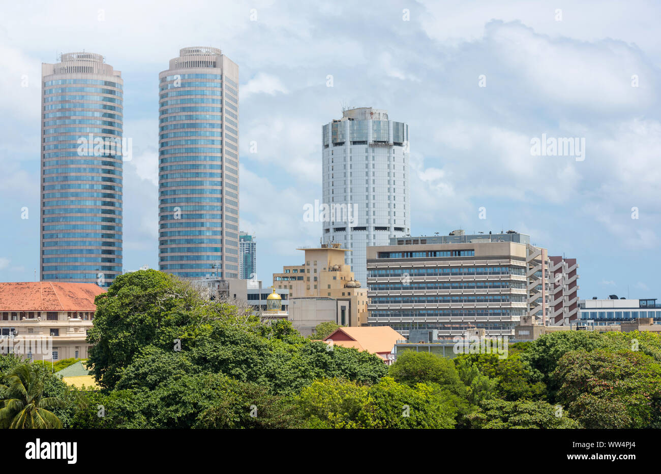 Colombo city skyline, Sri Lanka Stock Photo - Alamy