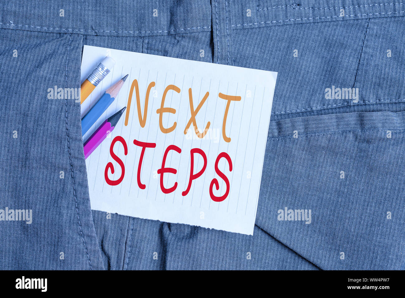 Word writing text Next Steps. Business photo showcasing something you ...