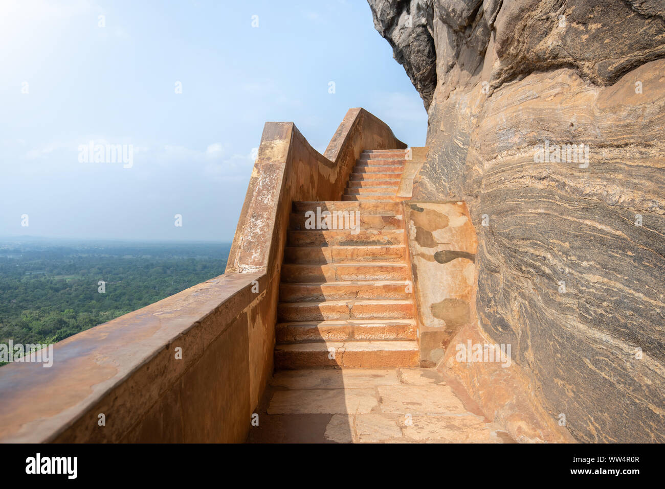 Sigiriya lion rock fortress, Sri Lanka Stock Photo - Alamy