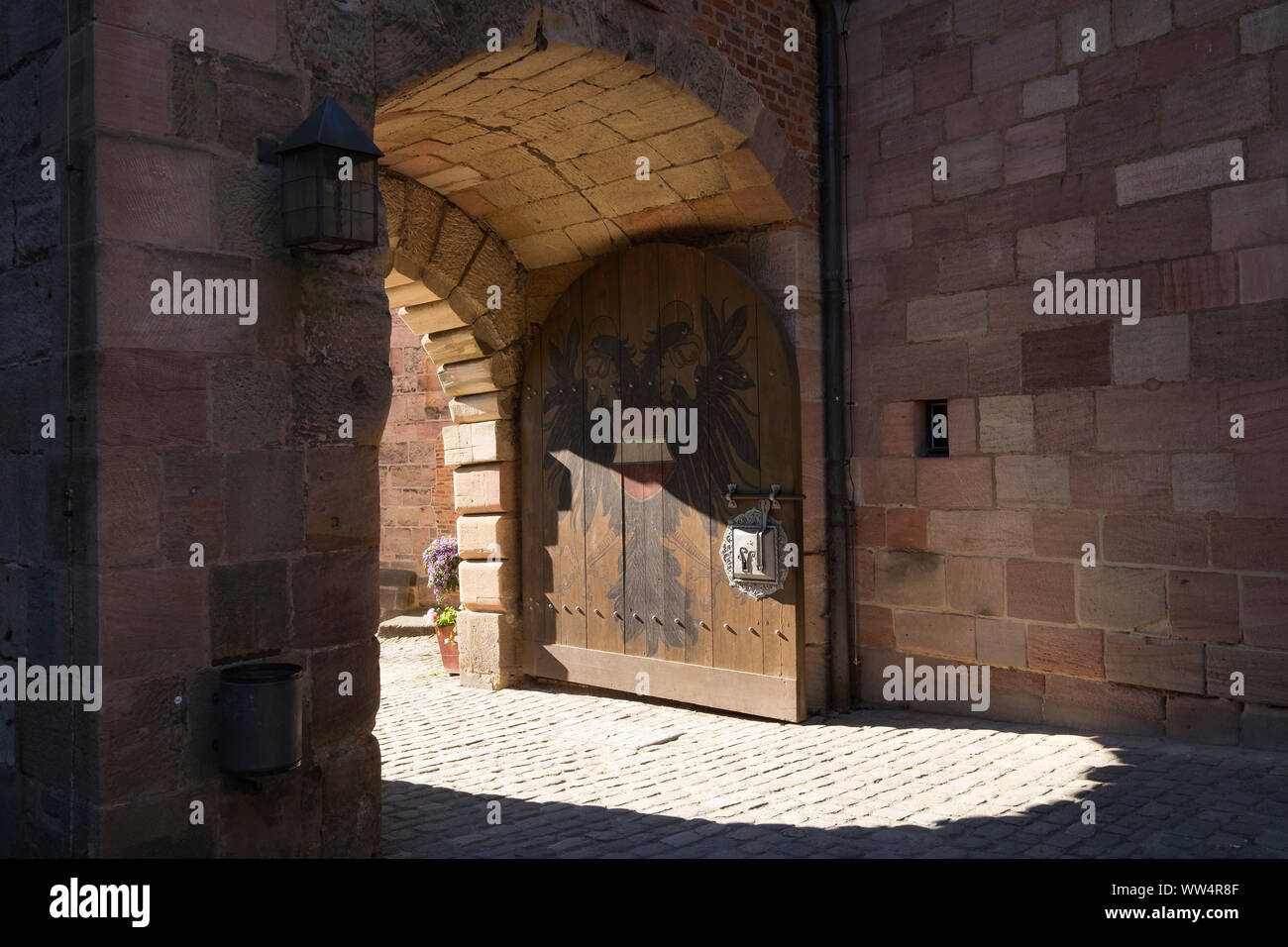 Internal Castle Gate High Resolution Stock Photography and Images - Alamy