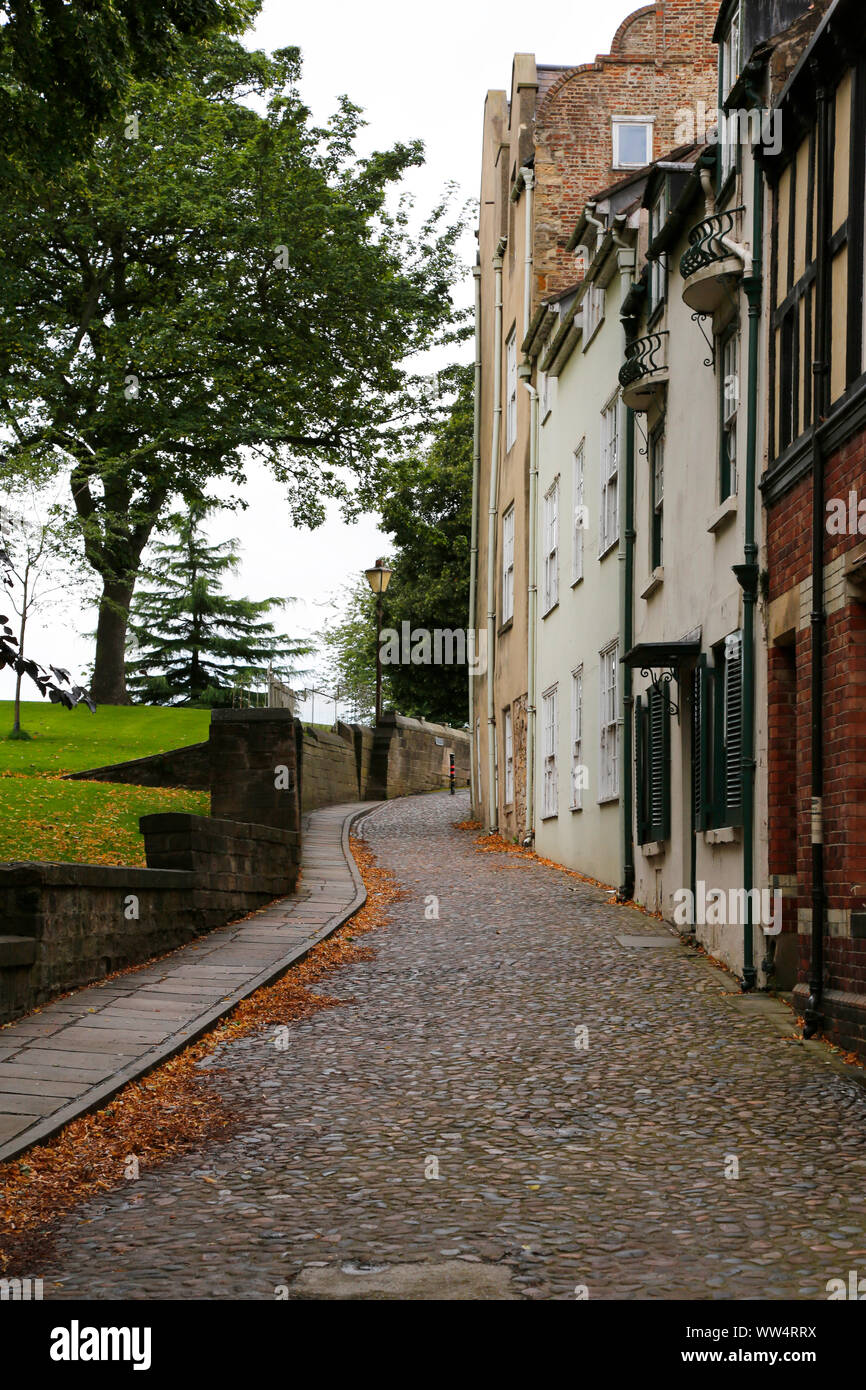 Cobbled streets durham city hi-res stock photography and images - Alamy