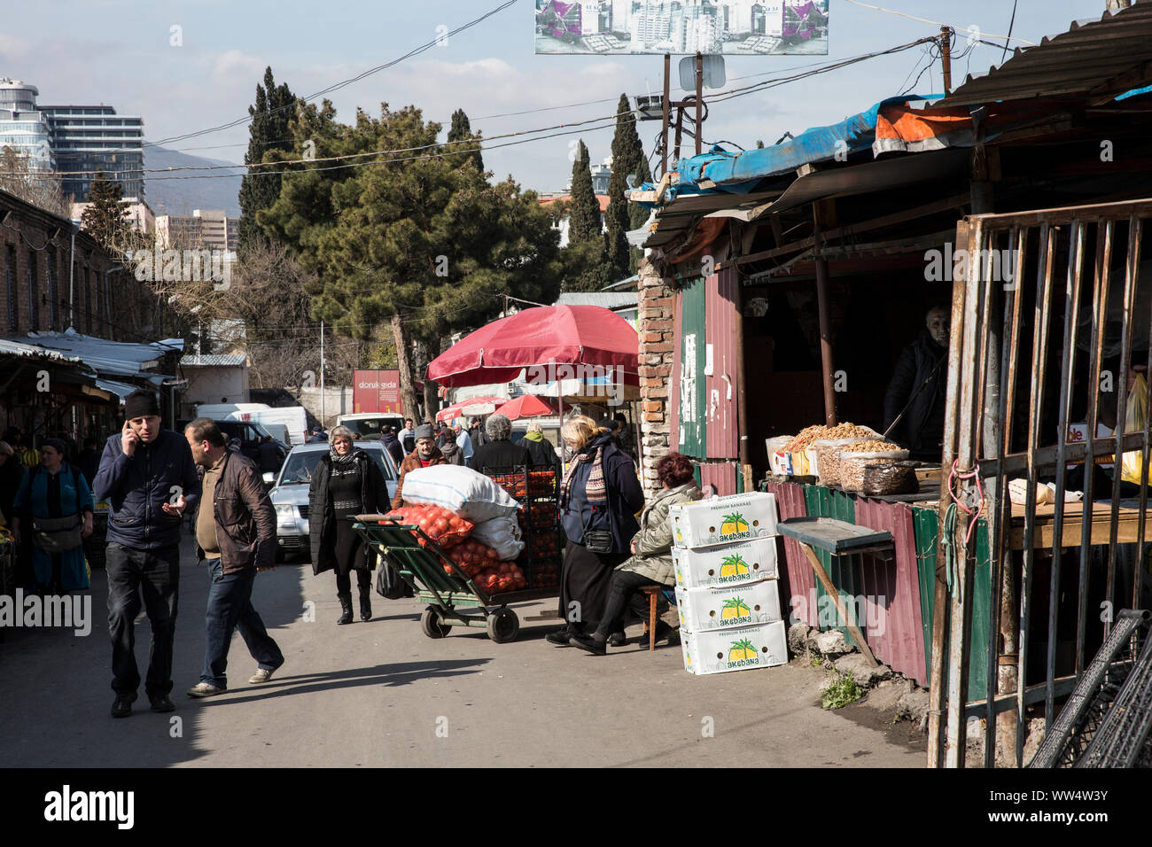 Dezerter Bazaar, Tbilisi’s Biggest Food Market, Tsinamdzgvrishvili ...