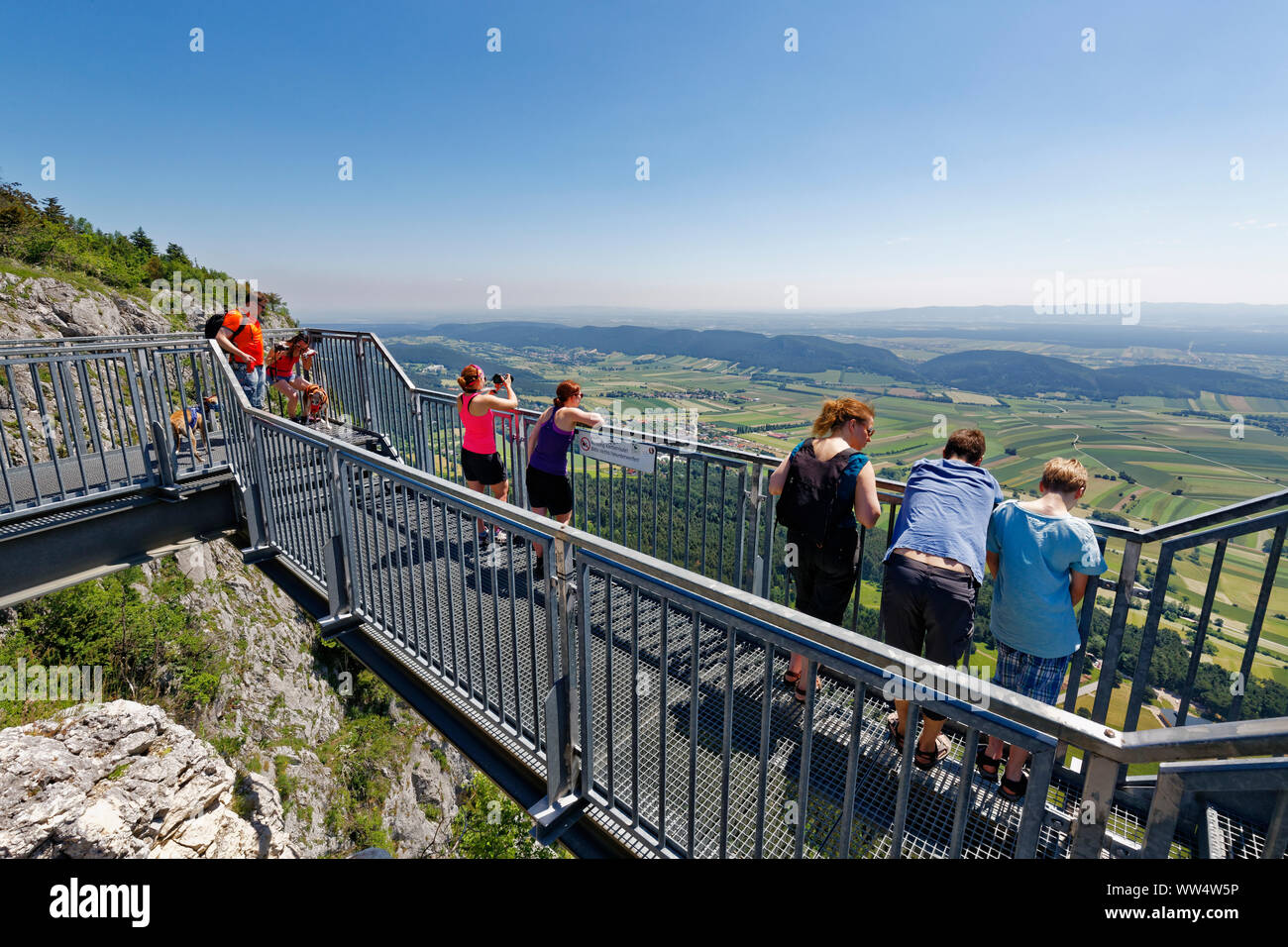 Skywalk on hohe wand hi-res stock photography and images - Alamy