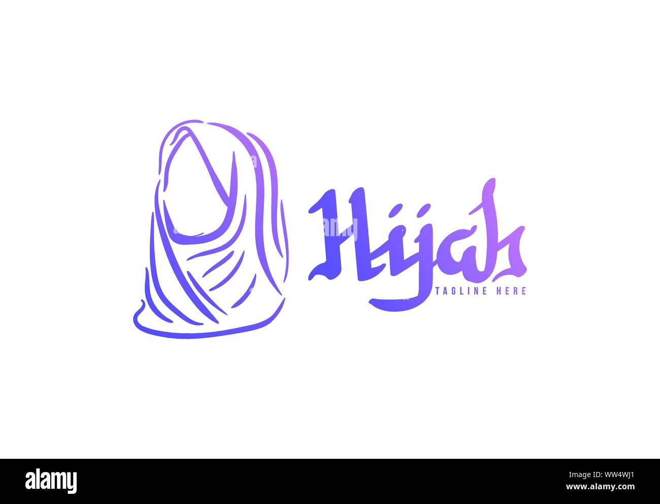 Chador vector vectors Stock Vector Images - Alamy