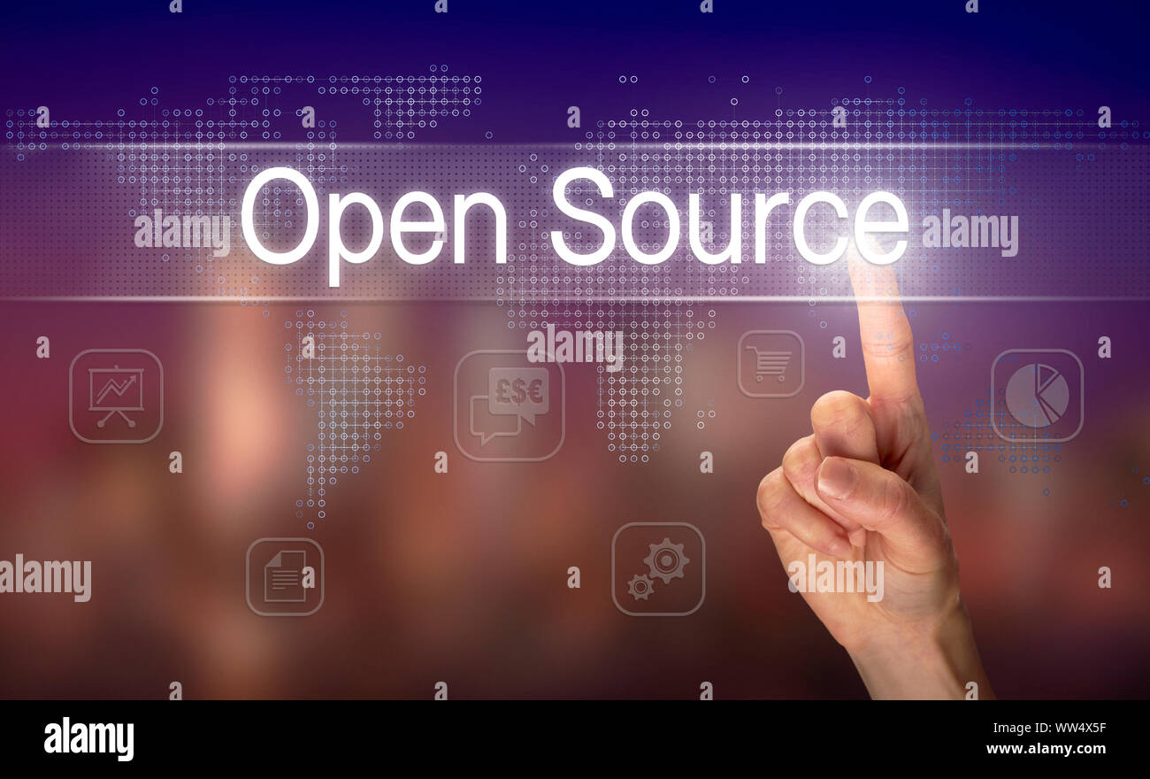 Open source license background hi-res stock photography and images - Alamy