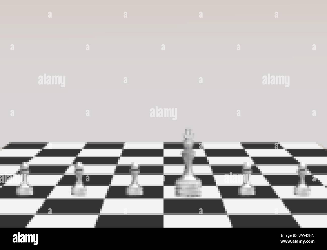 Chess Game, strategy ideas concept business Stock Vector Image & Art ...