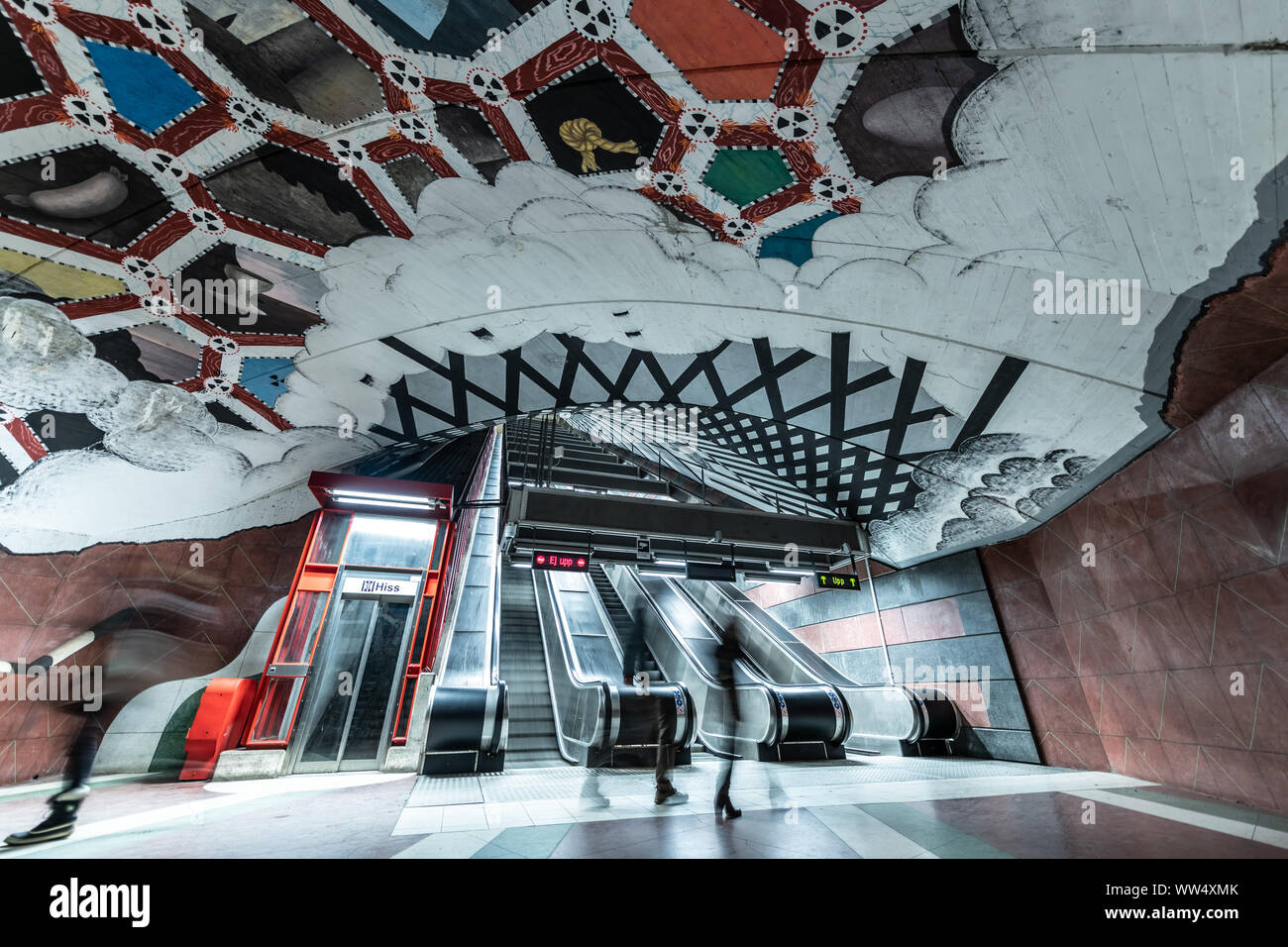 Stockholm subway stations artwork hi-res stock photography and images ...