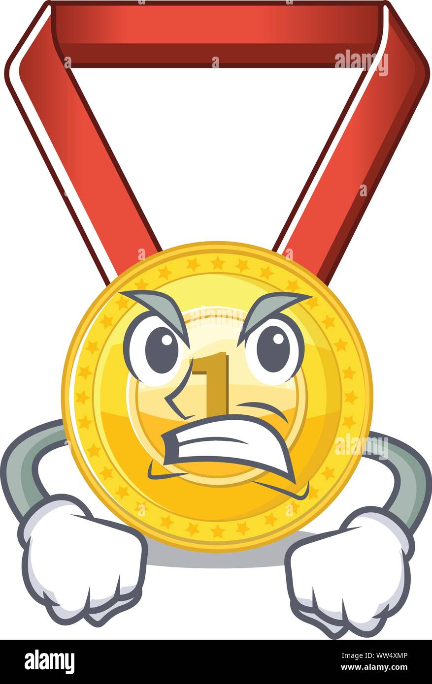 Medallion gold funny Cut Out Stock Images & Pictures - Alamy