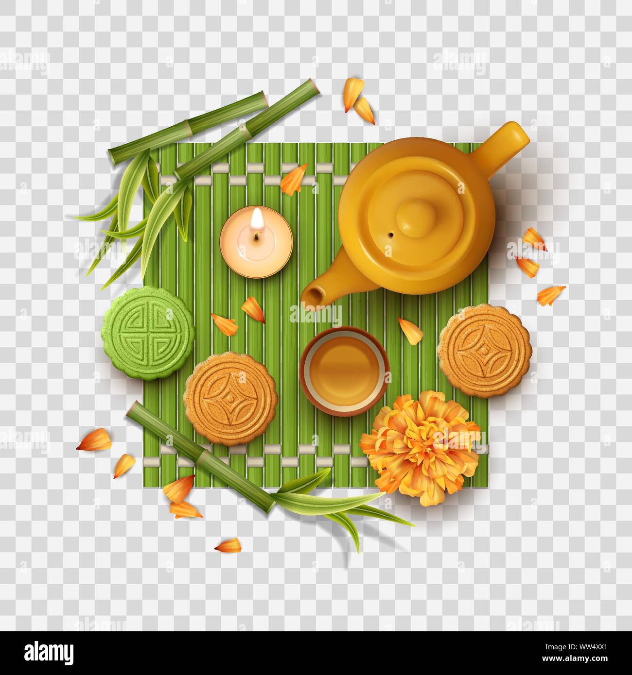 Mid autumn festival moon china Stock Vector Images - Alamy