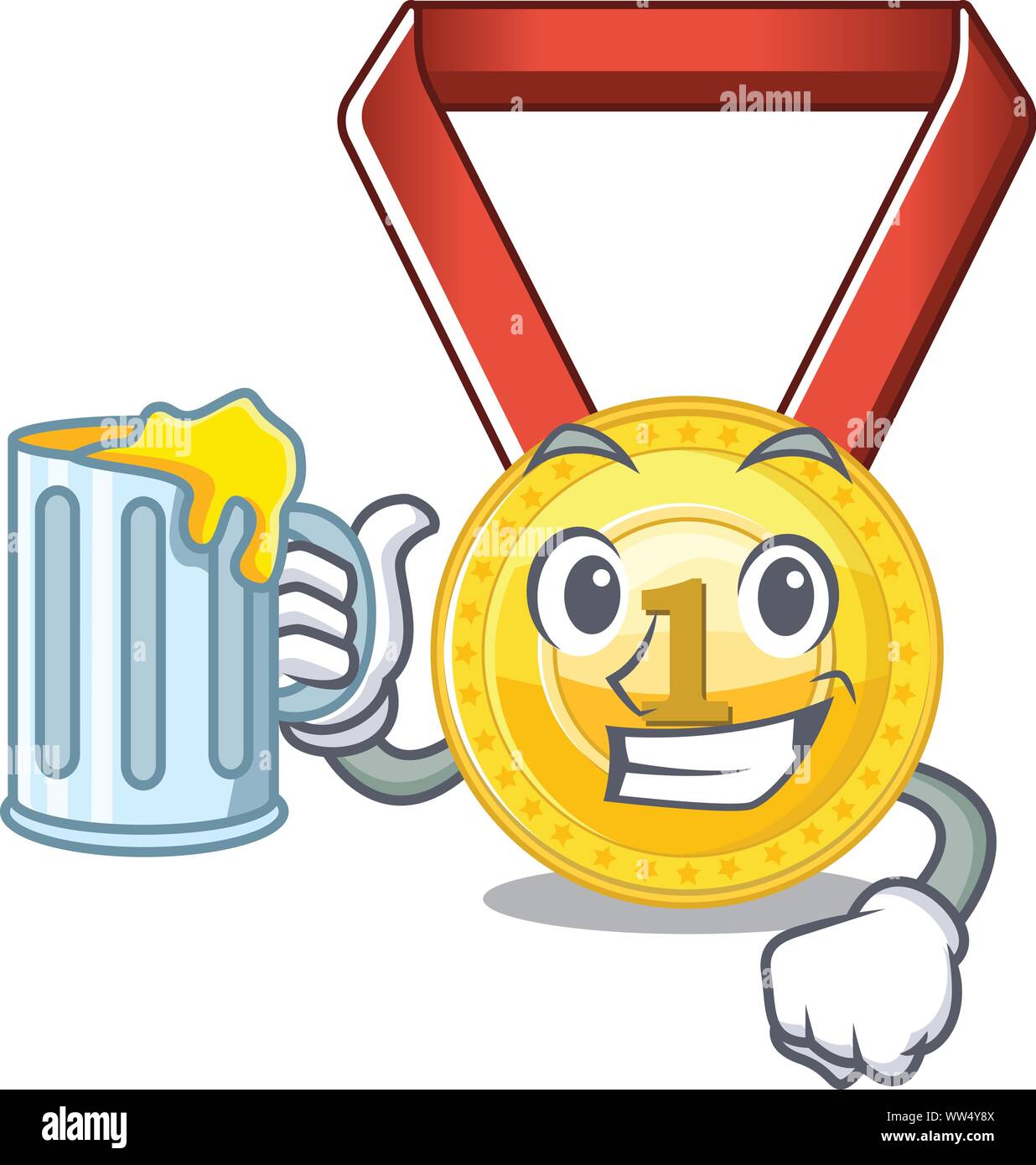 Medallion gold funny hi-res stock photography and images - Alamy