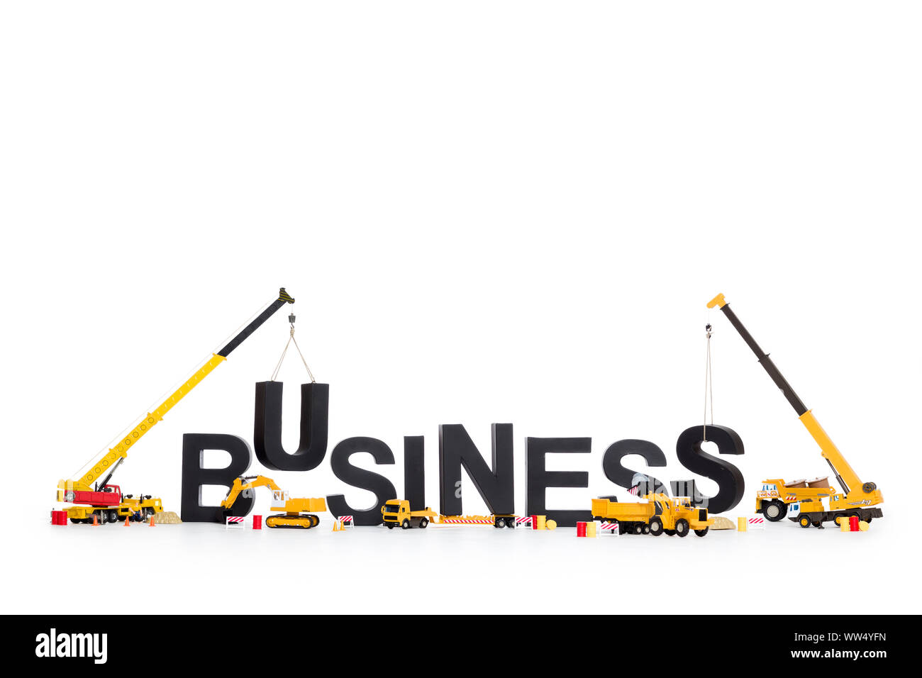 Startup company building Cut Out Stock Images & Pictures - Alamy