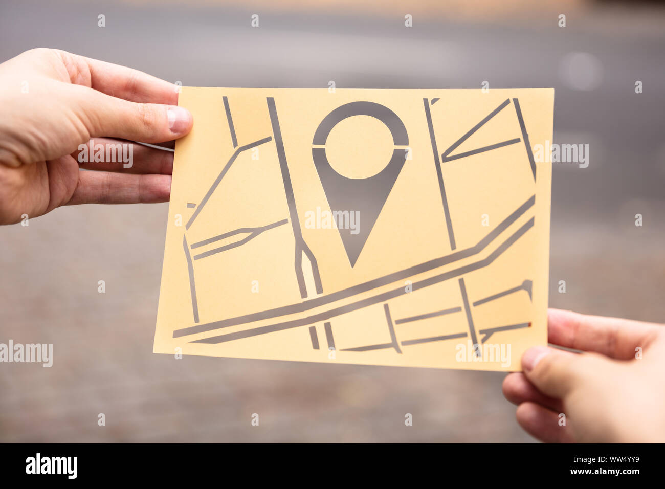 Map cutout hi-res stock photography and images - Alamy
