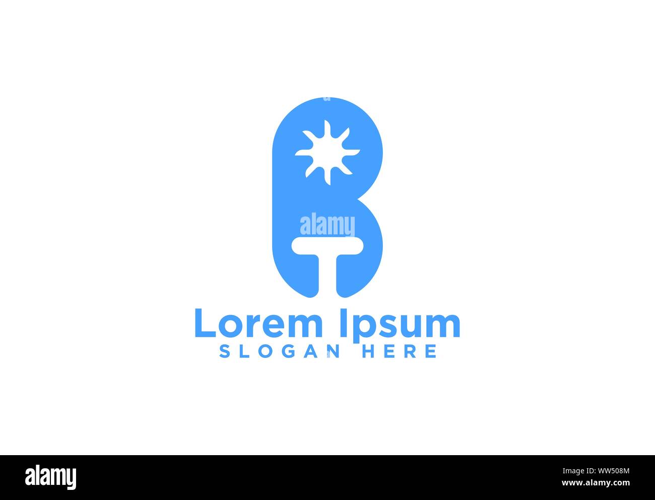 Letter B T Logo Designs, Vector Illustration Stock Vector Image & Art - Alamy