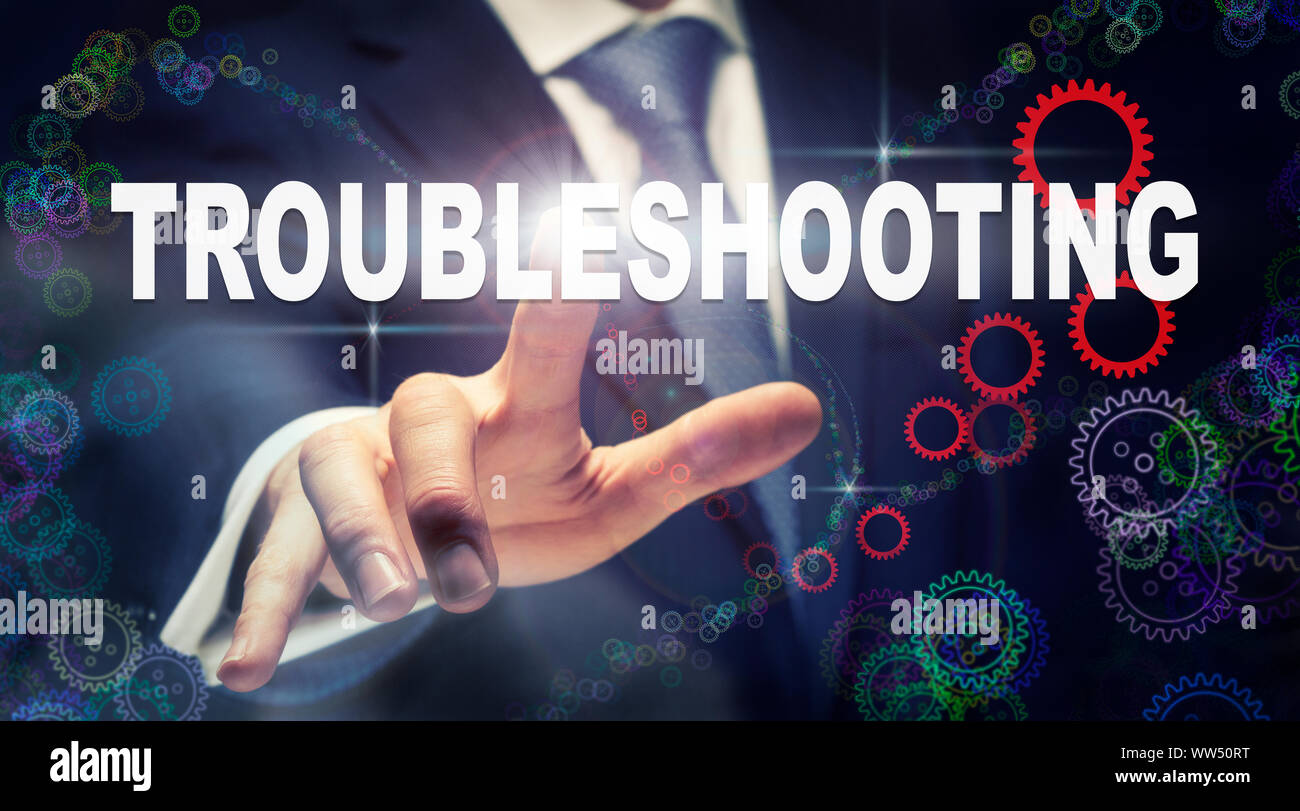 Trouble shooting hi-res stock photography and images - Alamy