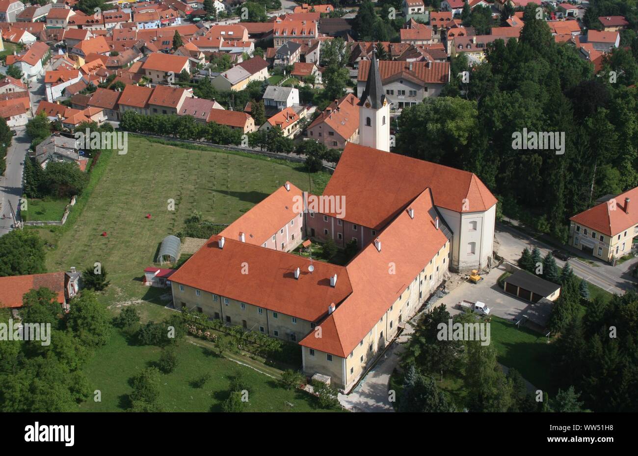 Church of the Assumption of the Virgin Mary and Franciscan Monastery in ...