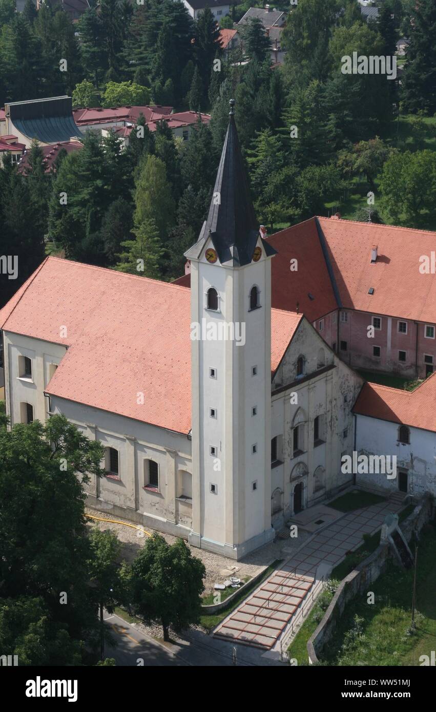 Church of the Assumption of the Virgin Mary and Franciscan Monastery in ...