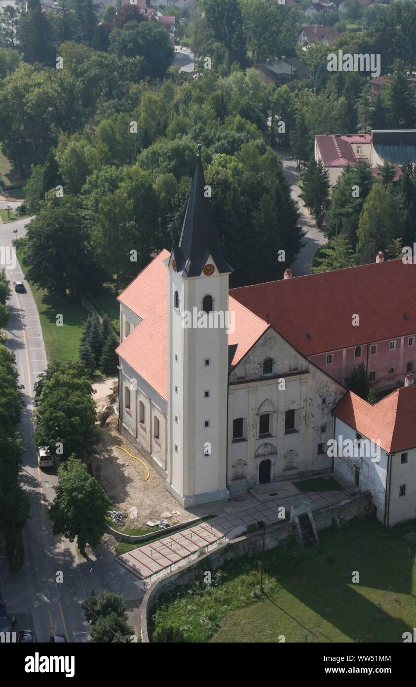 Church of the Assumption of the Virgin Mary and Franciscan Monastery in ...