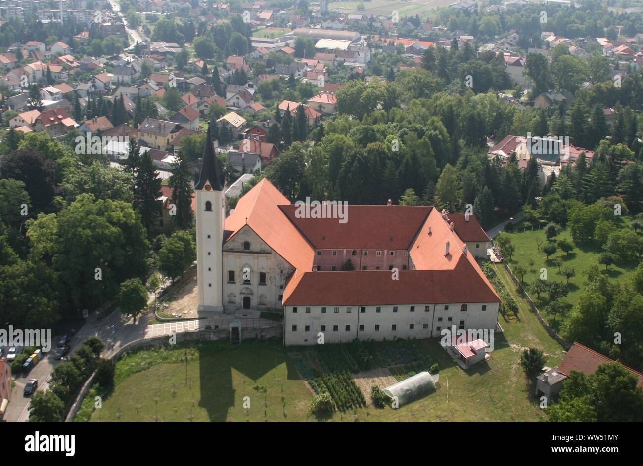 Church of the Assumption of the Virgin Mary and Franciscan Monastery in ...