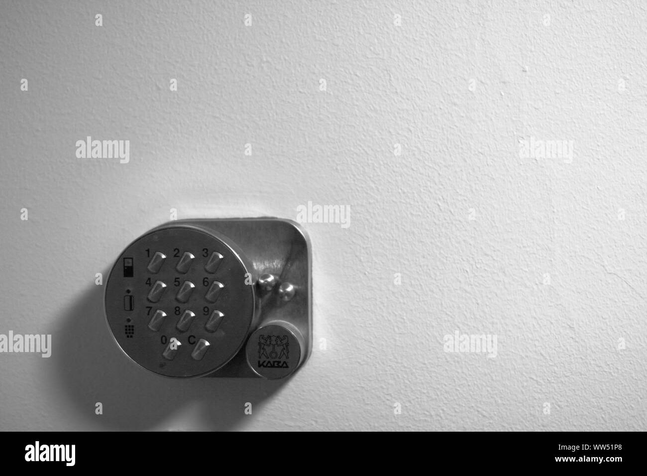 Lock on Black and White Stock Photos & Images - Alamy