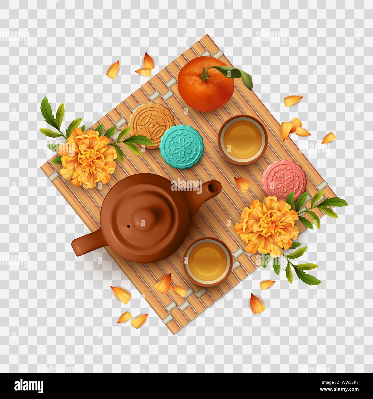 Mid autumn festival moon china Stock Vector Images - Alamy