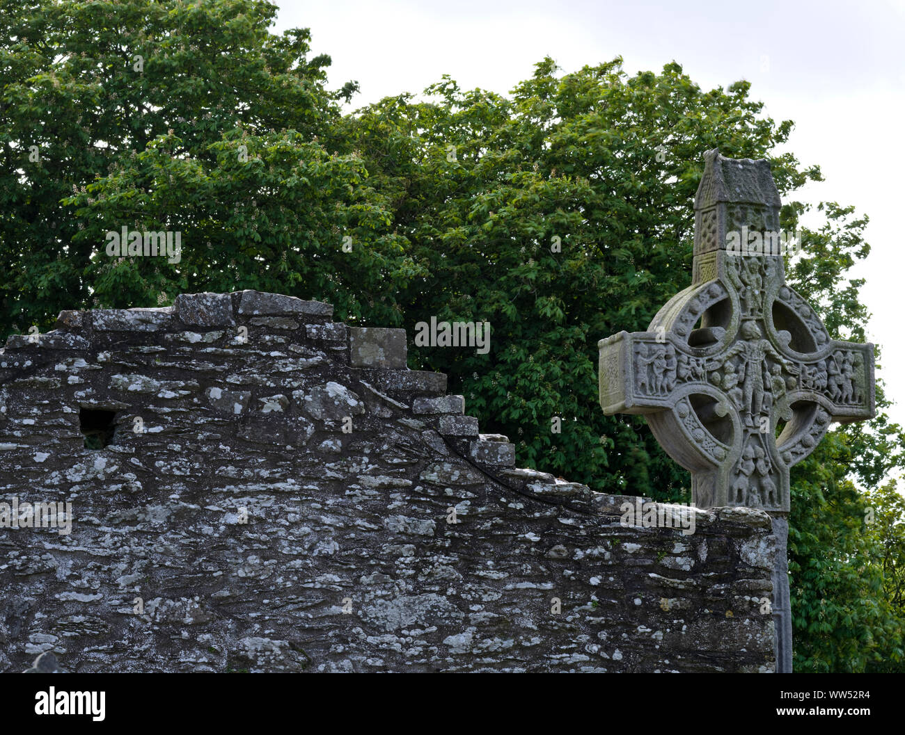 Monastery complex monasterboice hi-res stock photography and images - Alamy