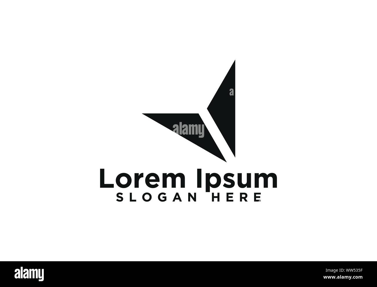 Arrow Logo Designs Vector Illustration Stock Vector Image & Art - Alamy