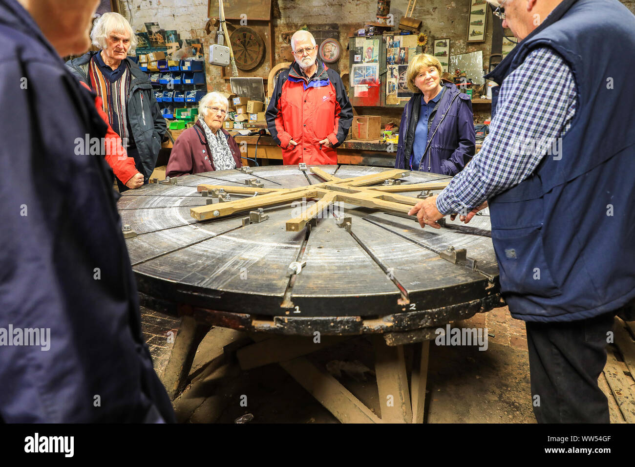 A guide demonstrating how bell wheels are made at the John Taylor ...