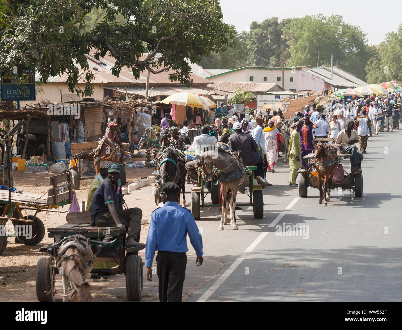 Gambia street hi-res stock photography and images - Alamy