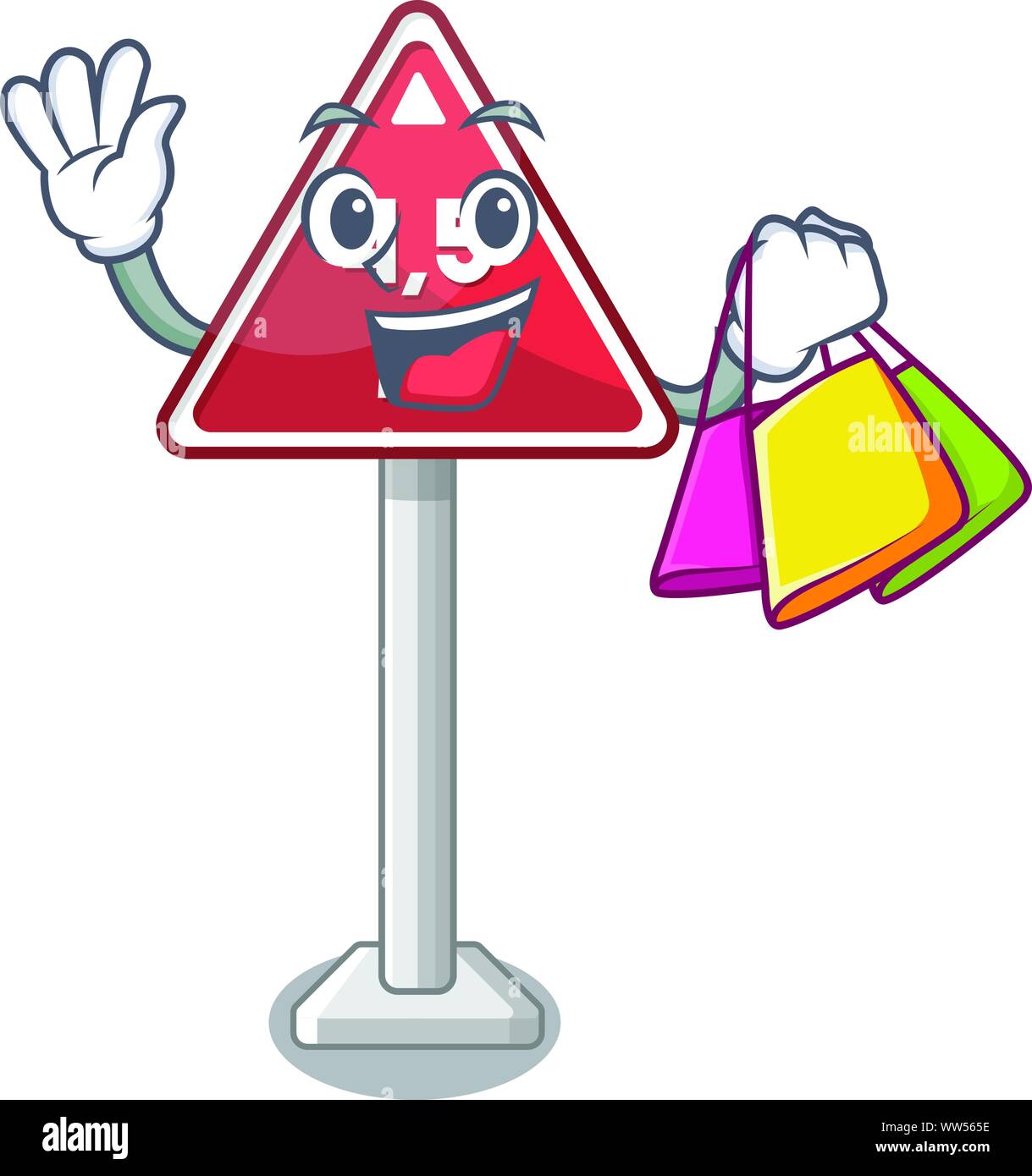 Shop side road Stock Vector Images - Alamy