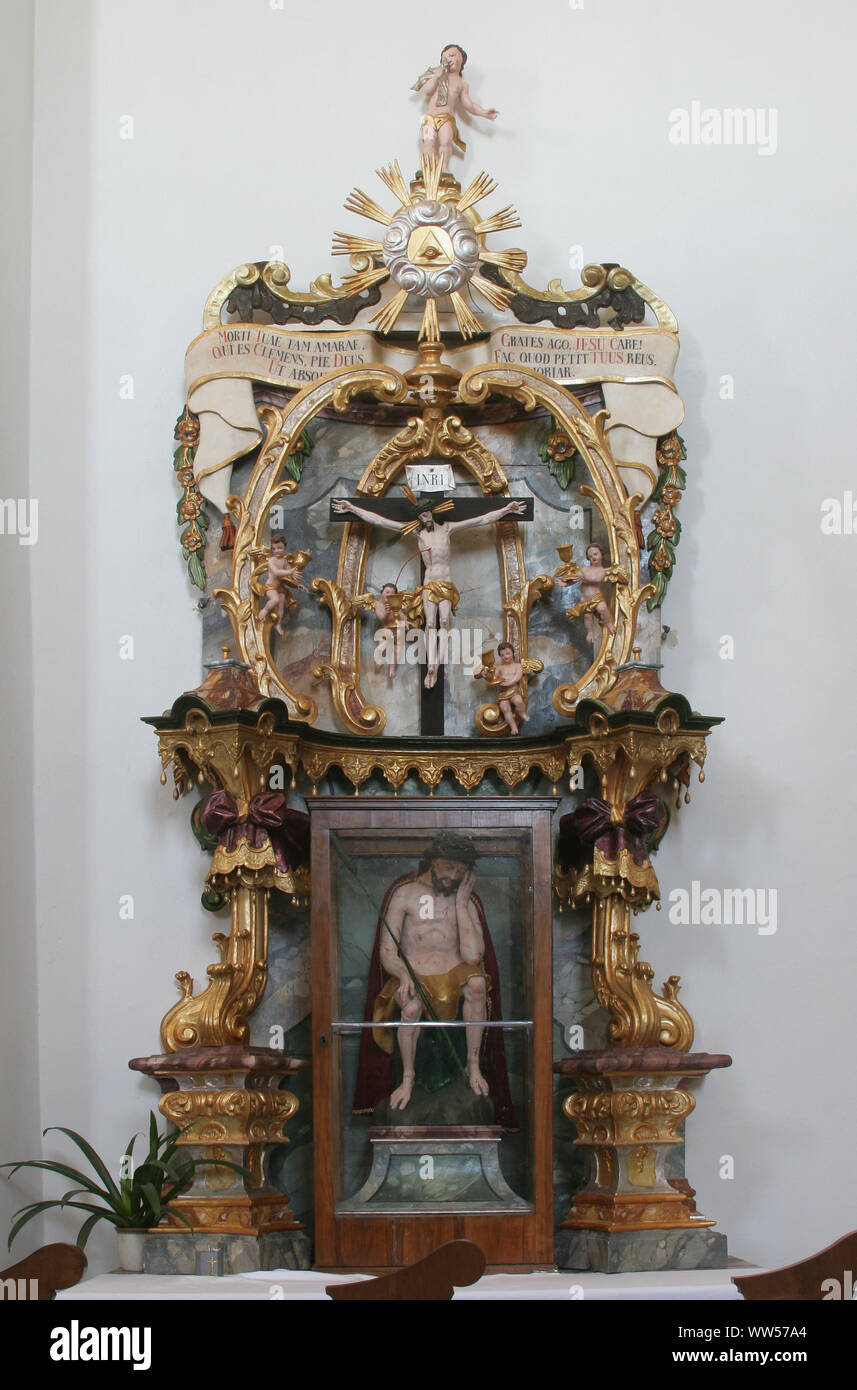 Altar of the Holy Cross in the Church of the Assumption of the Virgin ...