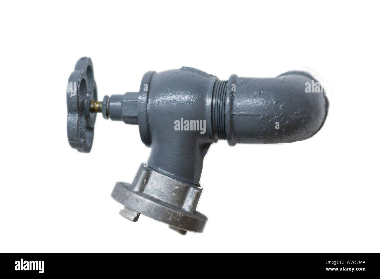 Cut out image of an indoor wall fire hydrant Stock Photo - Alamy