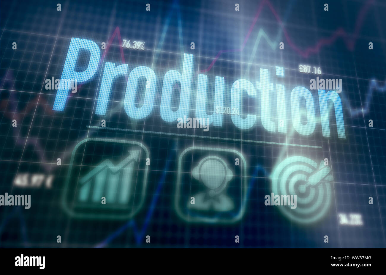 Output increase production hi-res stock photography and images - Alamy
