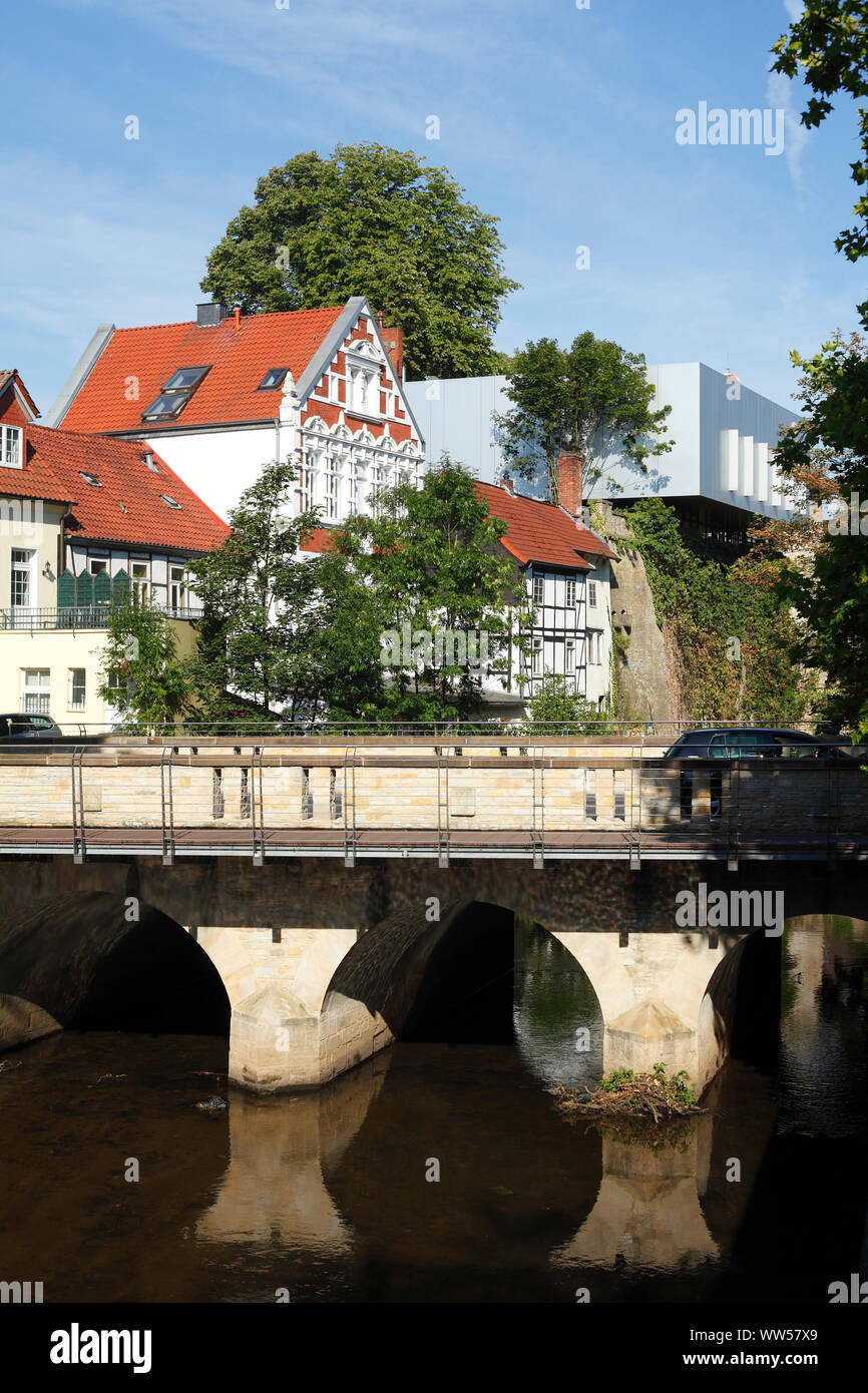 Old bridge at the hase in the old town hi-res stock photography and ...