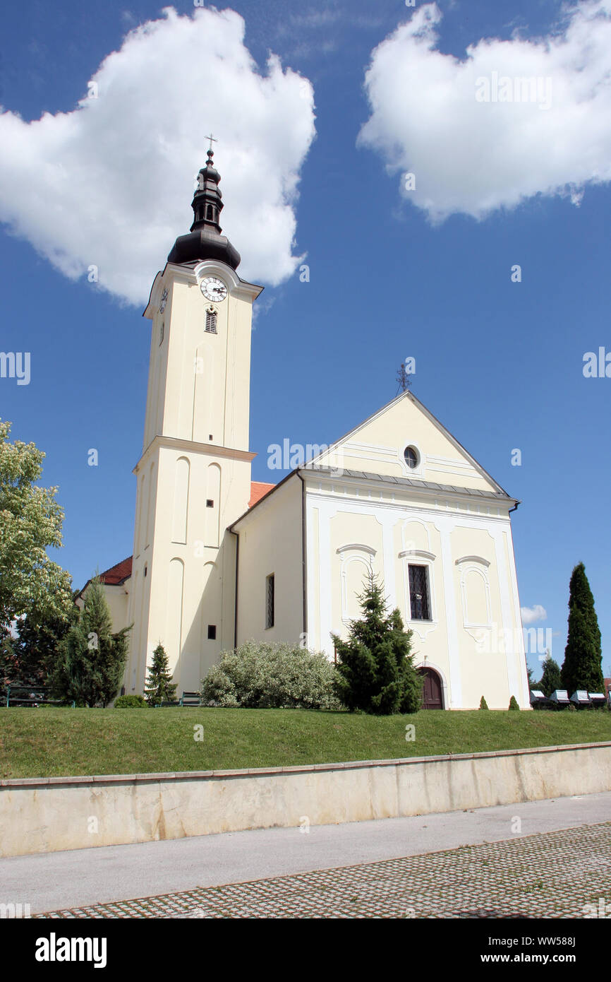 Church of the Assumption of the Virgin Mary in Klostar Ivanic, Croatia ...