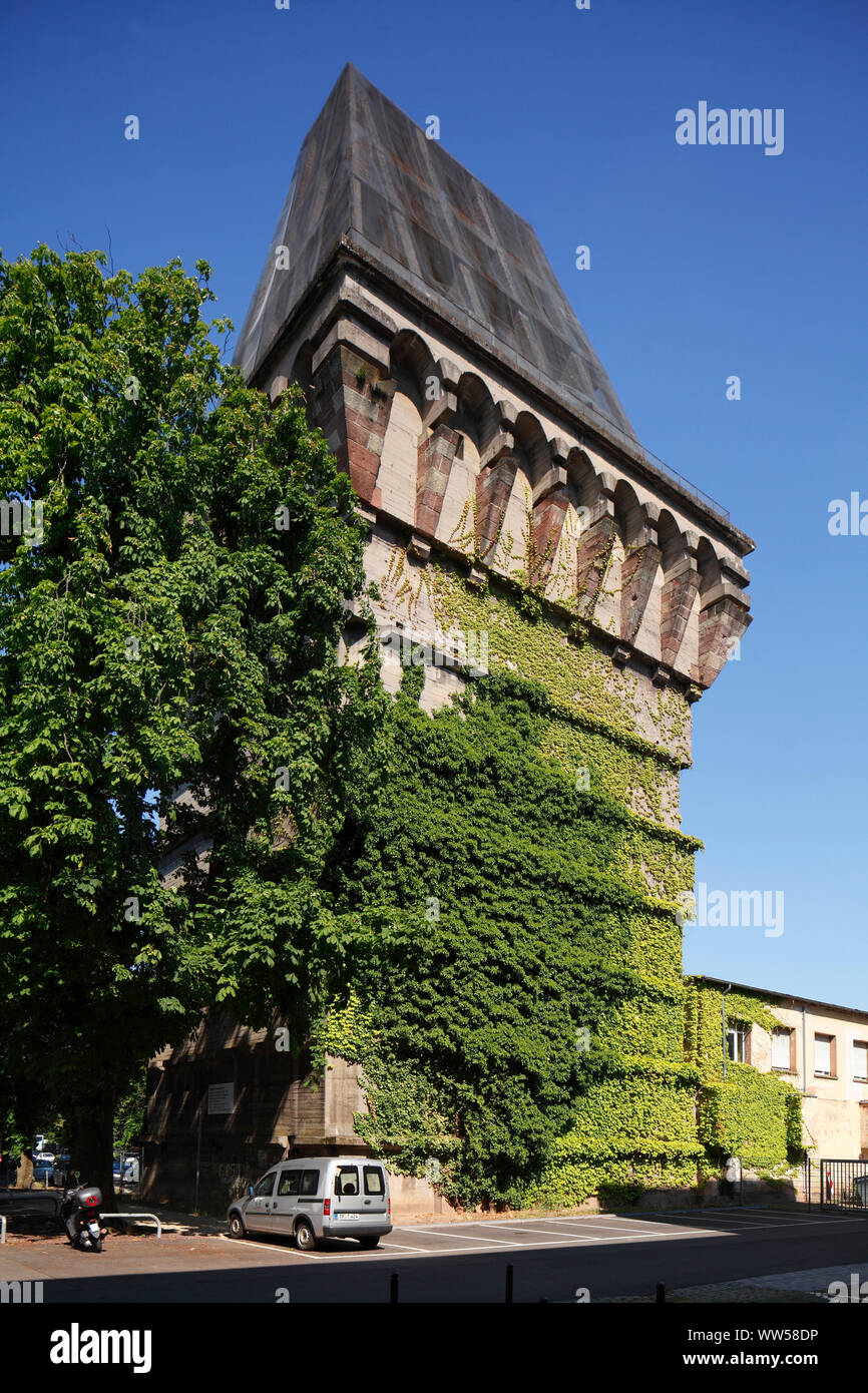 High-rise bunker from World War II, Trier, Rhineland-Palatinate ...