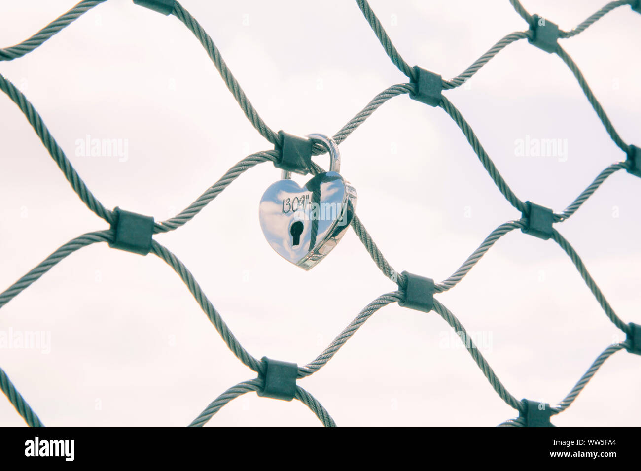 Heart mesh hi-res stock photography and images - Alamy