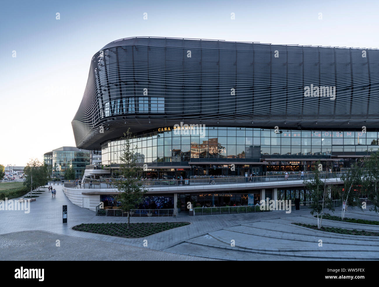 West Quay shopping centre with Showcase Cinema above. Southampton ...
