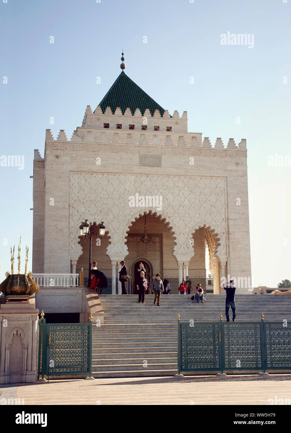 Rabat, mausoleum, architecture, Morocco Stock Photo - Alamy