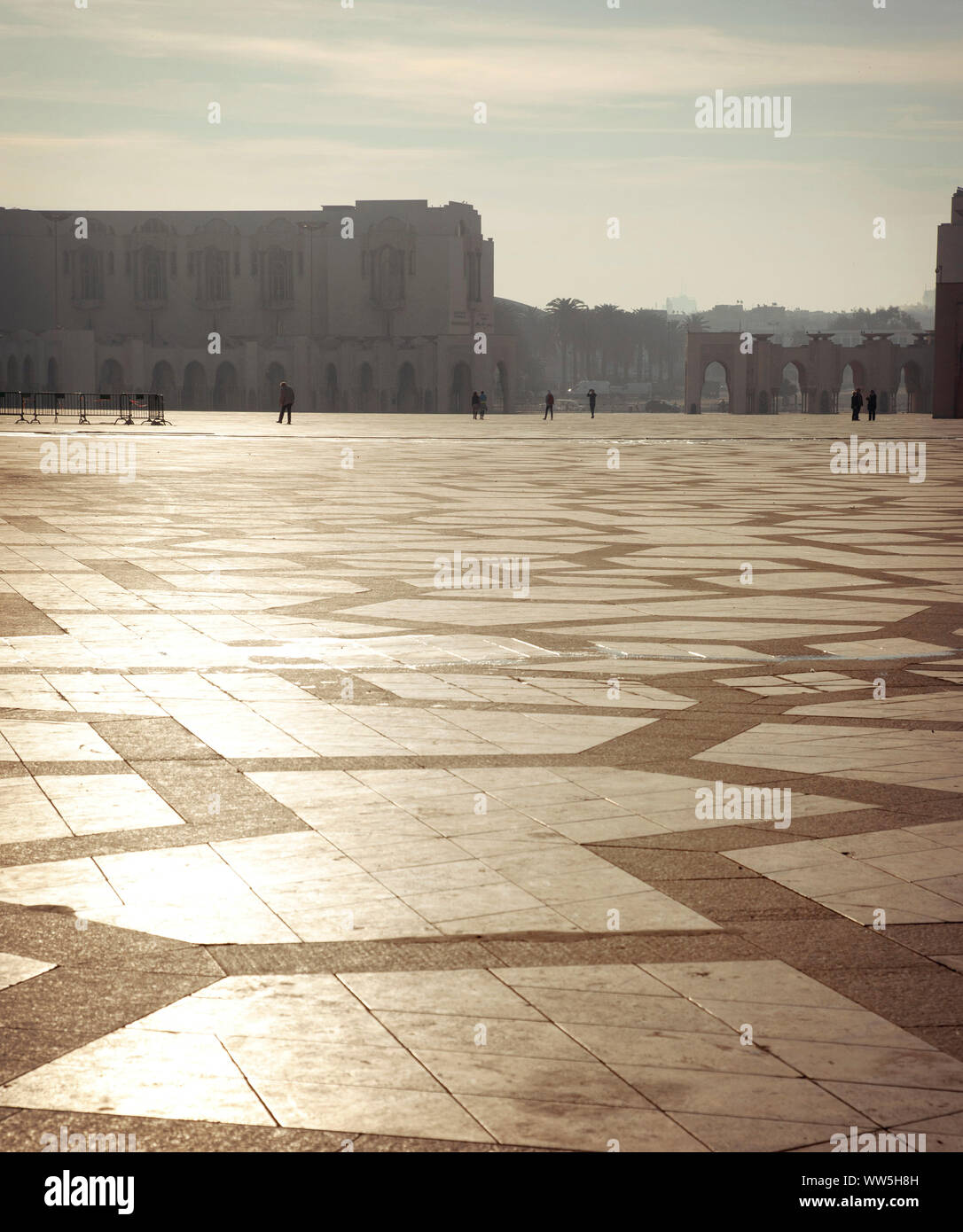 Casablanca, square, architecture, Morocco Stock Photo - Alamy