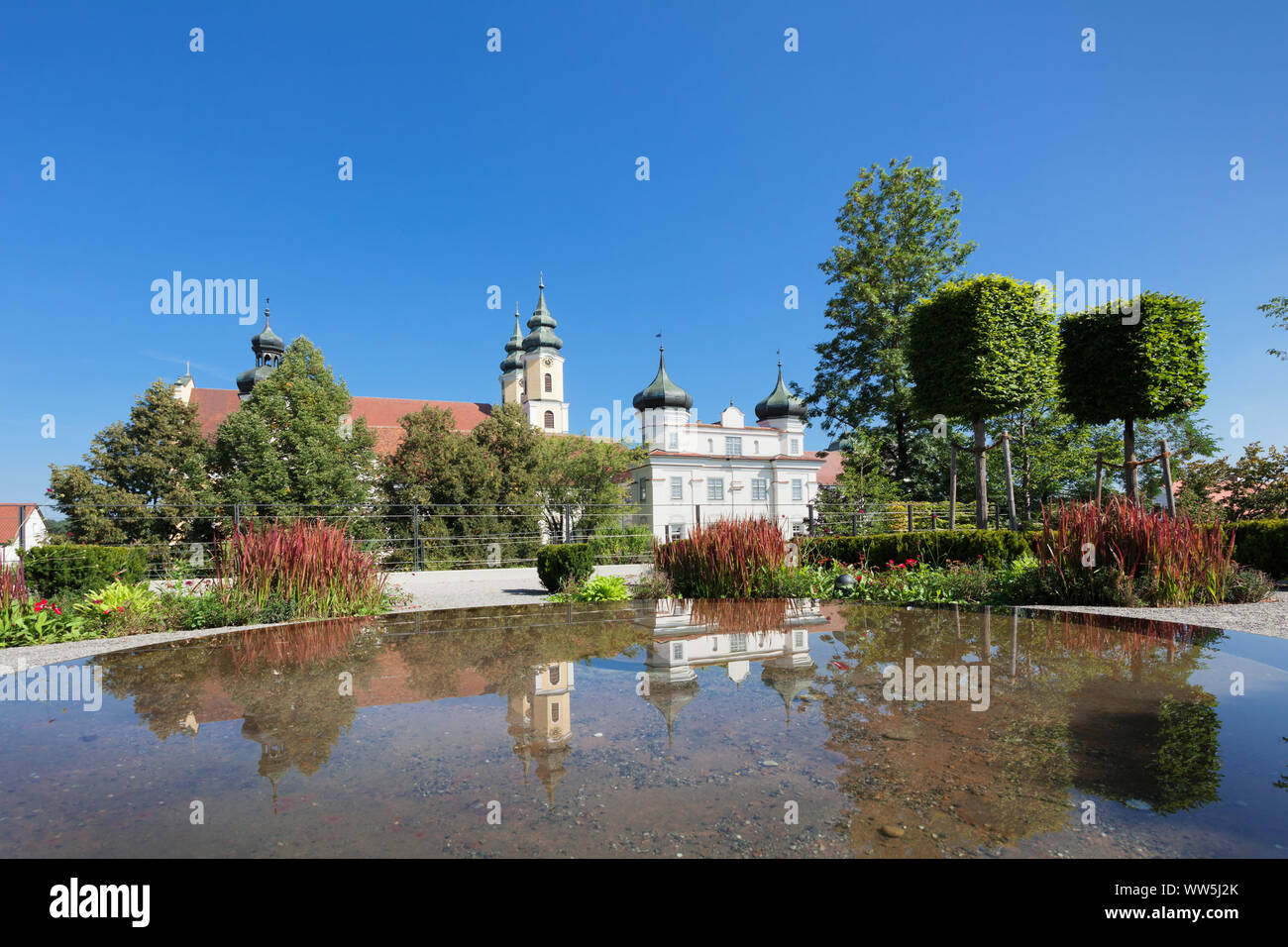 Abbey church, Rot an der Rot, district Biberach, Upper Swabia, Baden ...