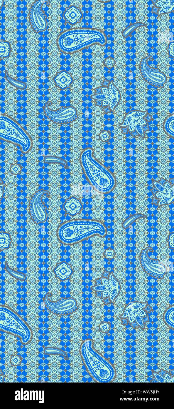 Seamless paisley hi-res stock photography and images - Alamy