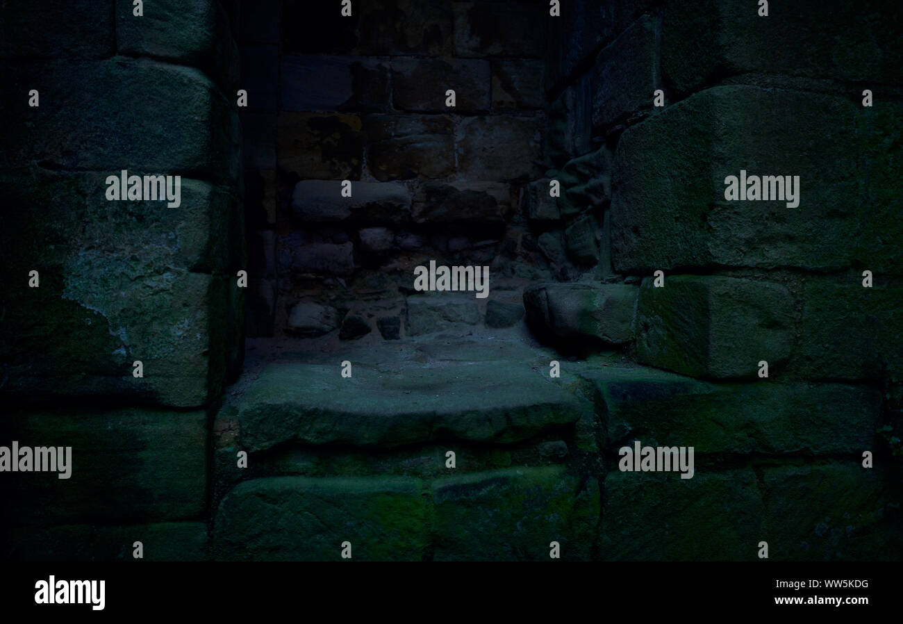 Spooky castle interior hi-res stock photography and images - Alamy