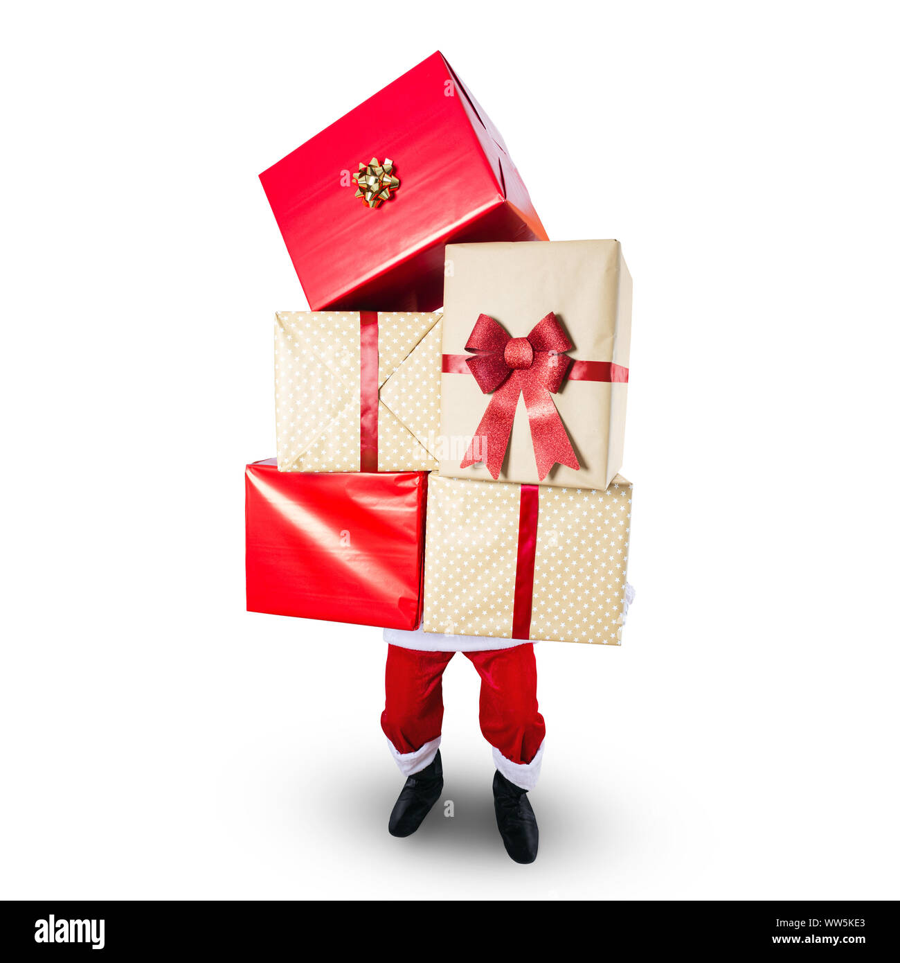 Christmas presents isolated hi-res stock photography and images - Alamy